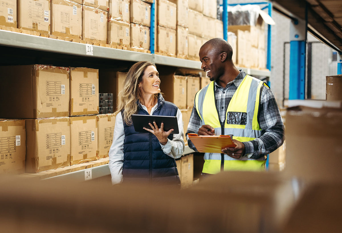 Fulfillment Warehouse - Original stock photo shoot at Jacob Lund