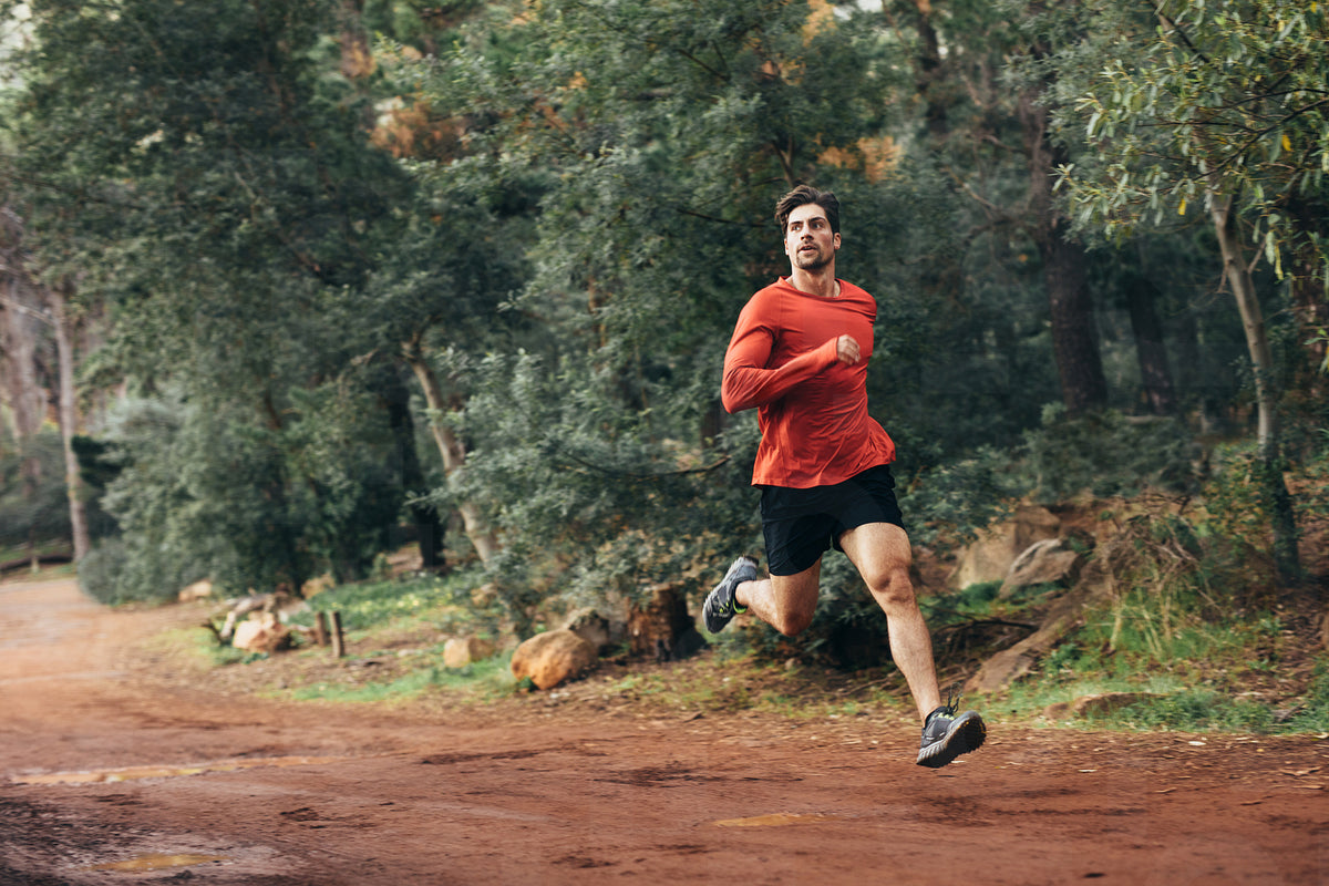 Man running in a park – Jacob Lund Photography Store- premium stock photo