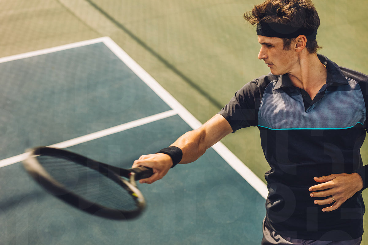 Tennis player hitting forehand from baseline – Jacob Lund Photography ...