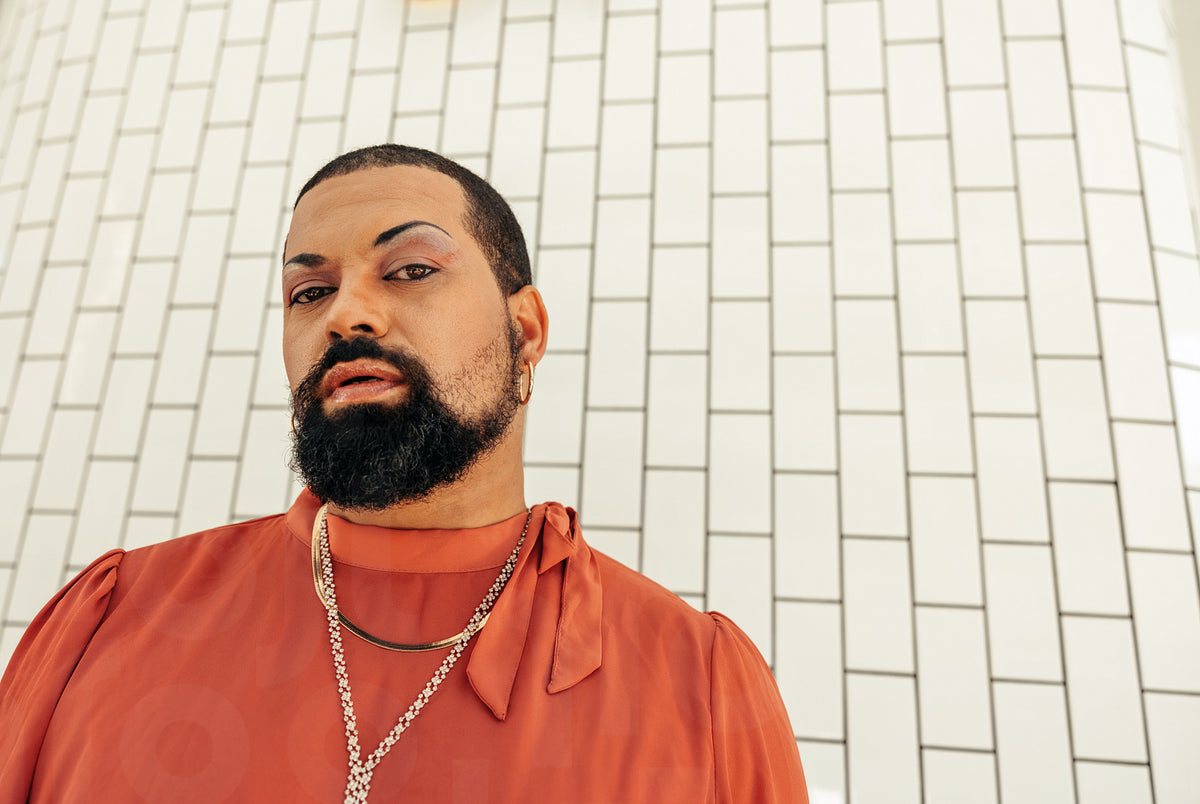 Queer man looking at the camera while wearing drag – Jacob Lund ...