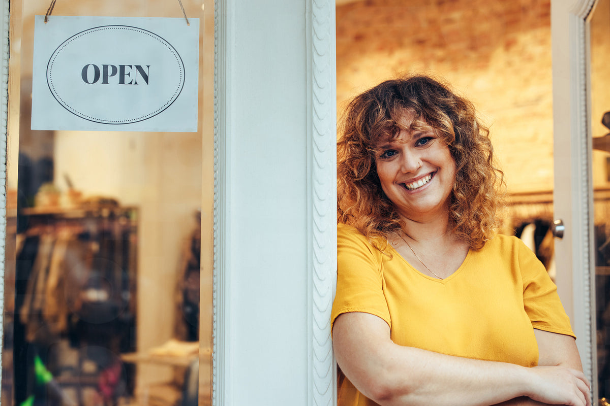 Clothing store owner – Jacob Lund Photography Store- premium stock photo