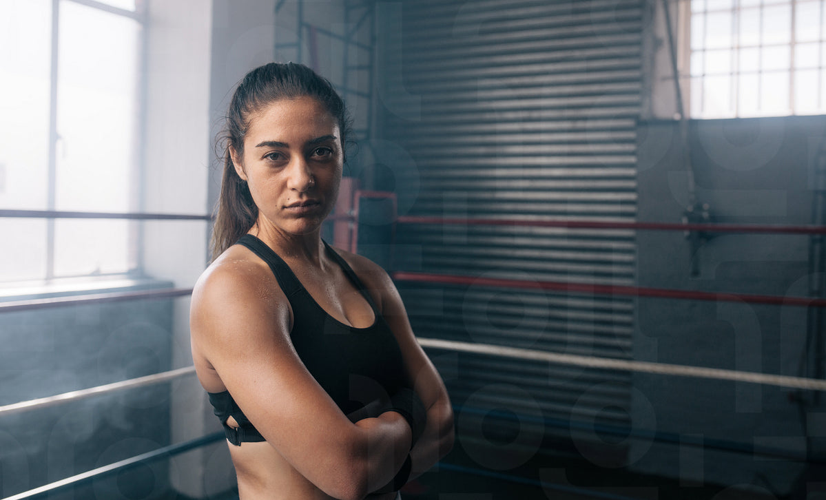 Female boxer at the boxing studio – Jacob Lund Photography Store ...