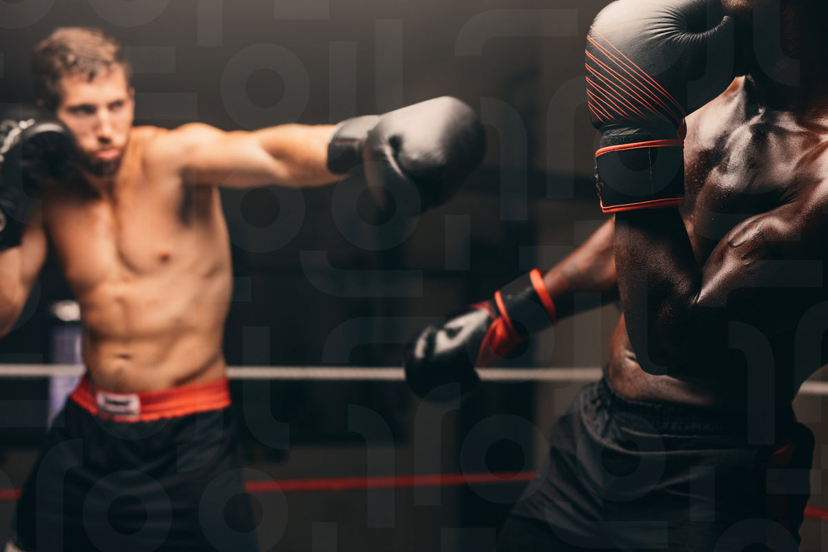 Boxer missing his opponent in a fight – Jacob Lund Photography Store ...