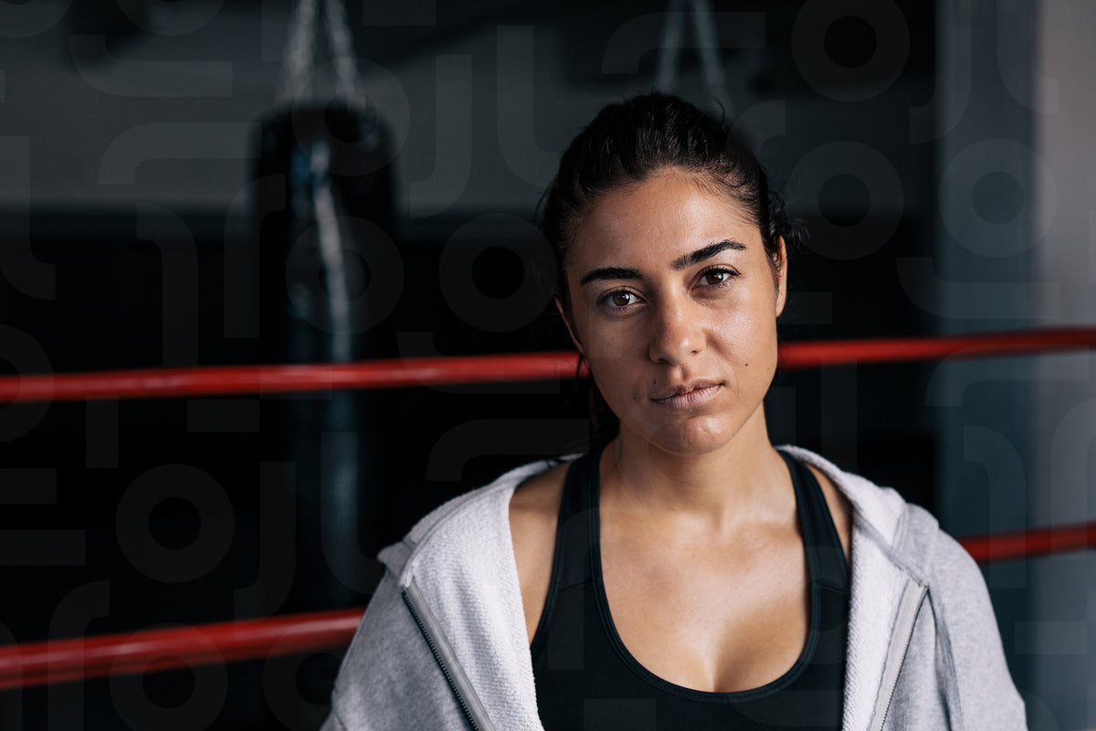 Female boxer inside a boxing ring – Jacob Lund Photography Store ...