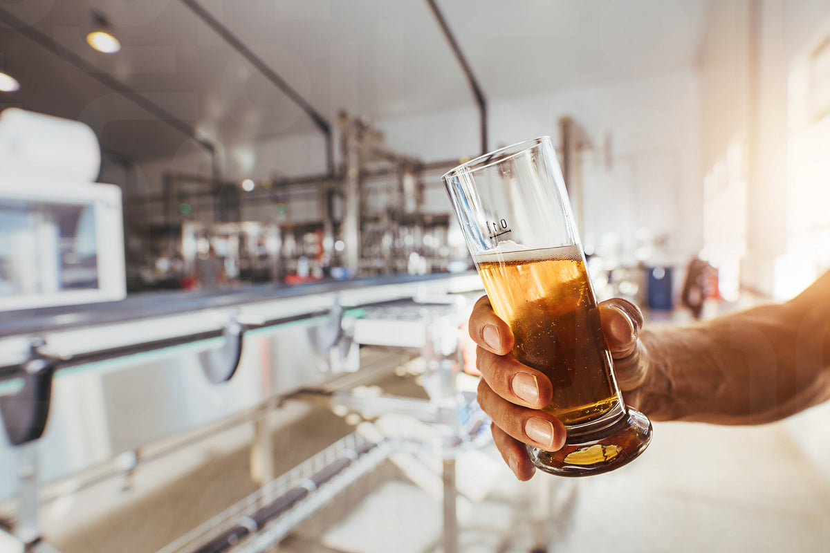 Brewer testing beer at brewery factory – Jacob Lund Photography Store ...
