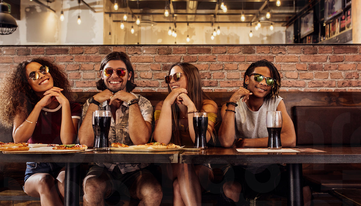 Young friends at a fast food restaurant – Jacob Lund Photography Store ...