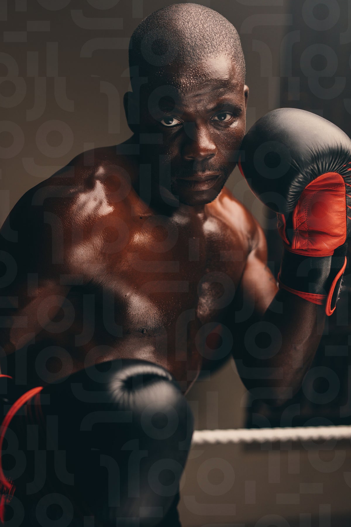 Tough young boxer practicing with boxing gloves – Jacob Lund ...
