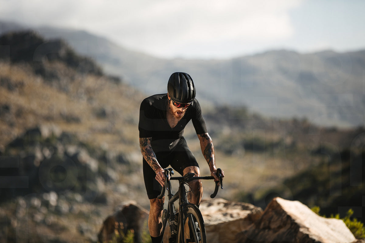 Male cyclist riding hard on pro bike – Jacob Lund Photography Store ...
