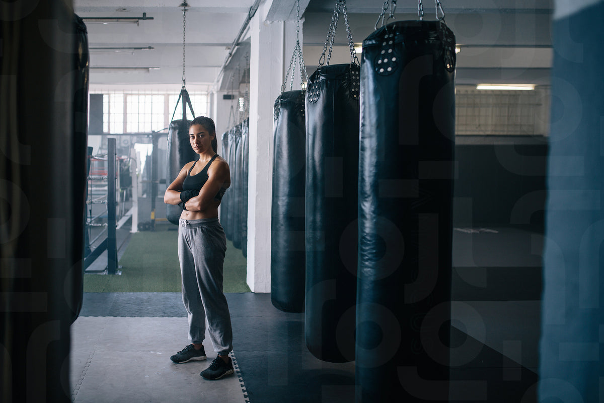 Female boxer at the boxing studio – Jacob Lund Photography Store ...