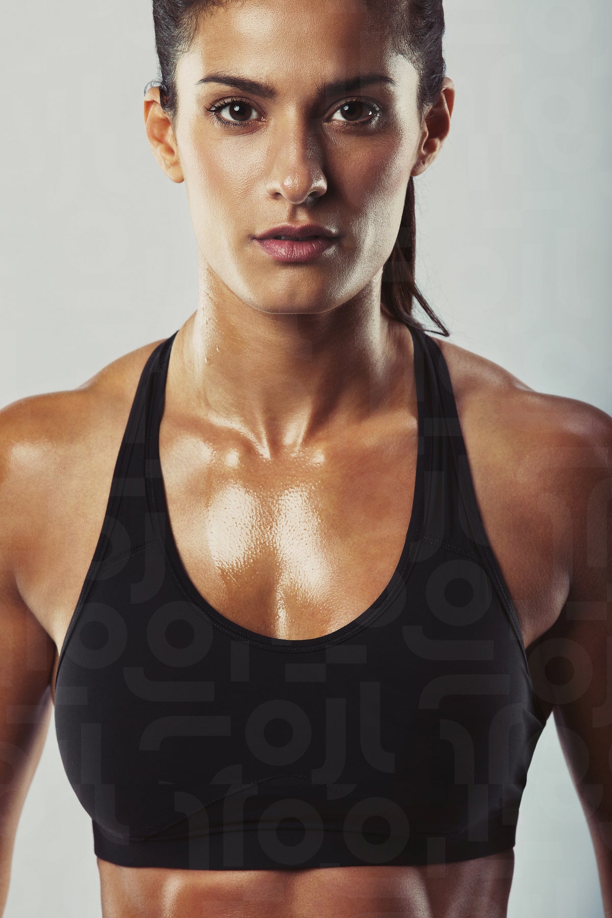 Attractive female bodybuilder posing confidently – Jacob Lund ...