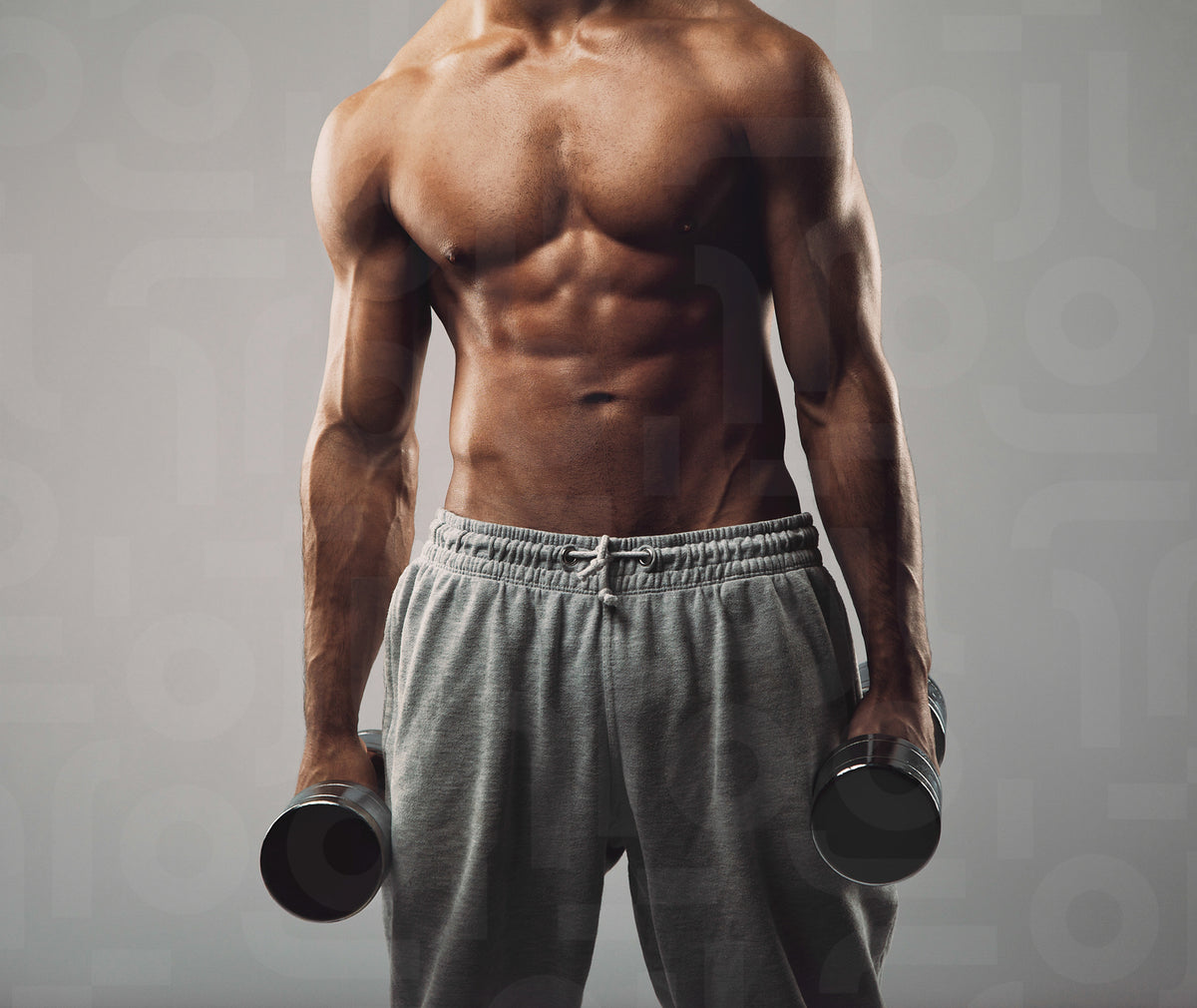 Muscular young man working out with weights – Jacob Lund Photography ...